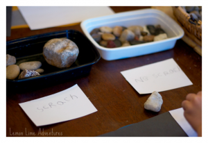 Rocks and Minerals: Scratch Test