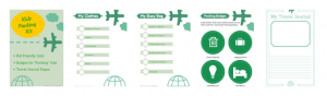Travel Kit to Motivate & Involve Children {Free Printables}