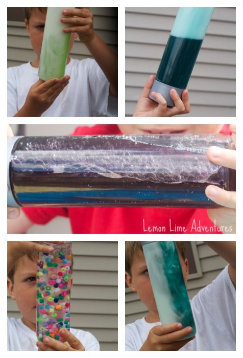 Sensory Bottles | Experimenting with Viscosity