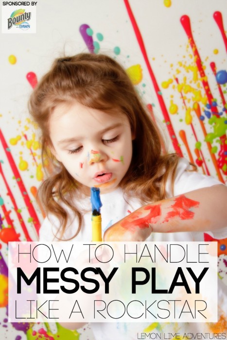 Tips for Handling Messy Play Like a Rockstar