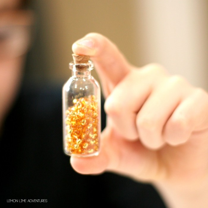 DIY Percy Jackson Nectar and Ambrosia Ornaments