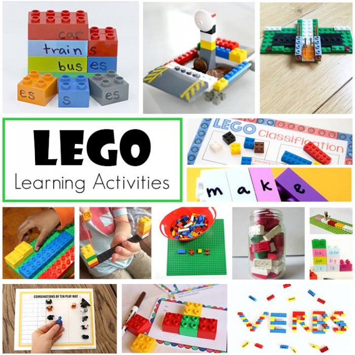 Learn with Lego | Combinations of Ten Printable Using Lego Figures