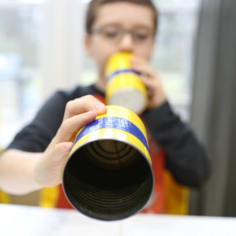 Simple Science | Recycled DIY Can Telephones