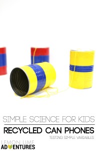 Simple Science | Recycled DIY Can Telephones