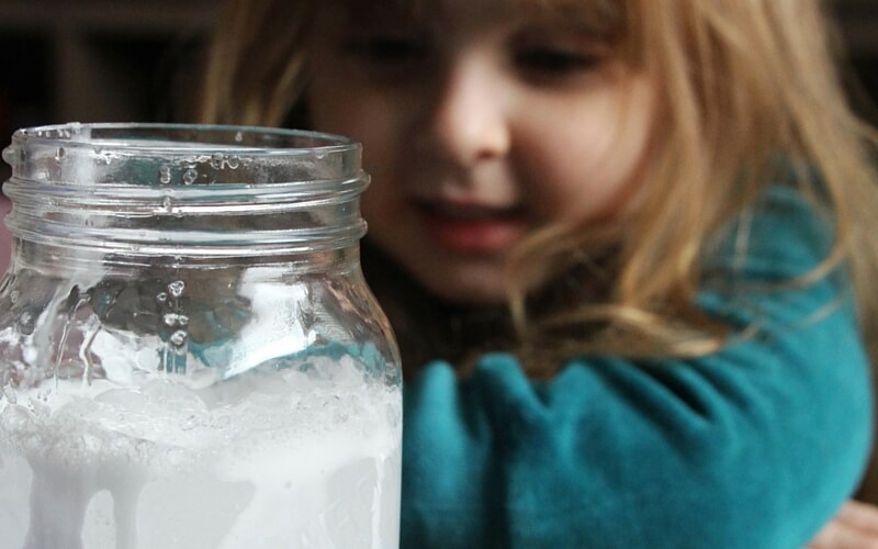 Snow Storm in a Jar | Weather Science for Kids