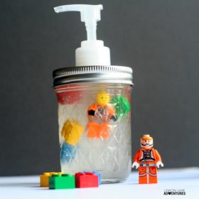 DIY Lego Natural Hand Sanitizer