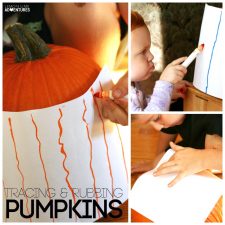 Simple Fall Science | Pumpkin Tracing