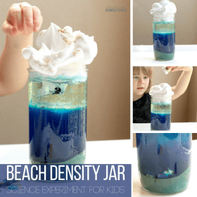 Beach Density Jar: Simple Summer Science